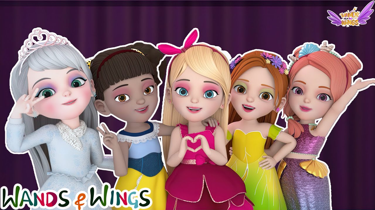 Princess Dressing Up | Princesses Costume Song + This Is The Way ...