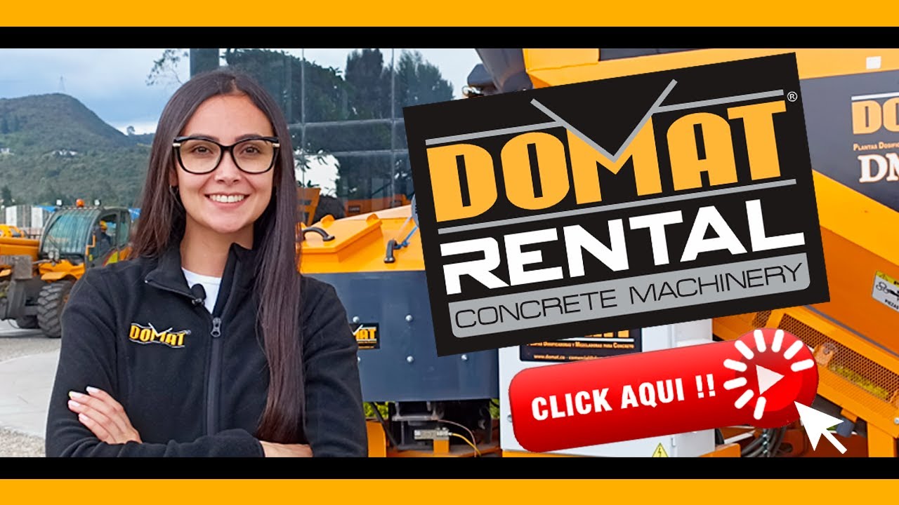 ¡DOMAT RENTAL! La mejor opción en equipo de concreto (parte 1) - YouTube