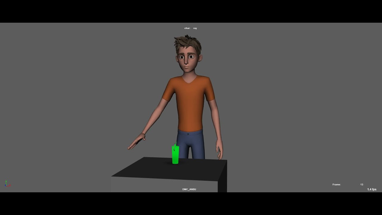 Glass pic up | Cartoon animation - YouTube