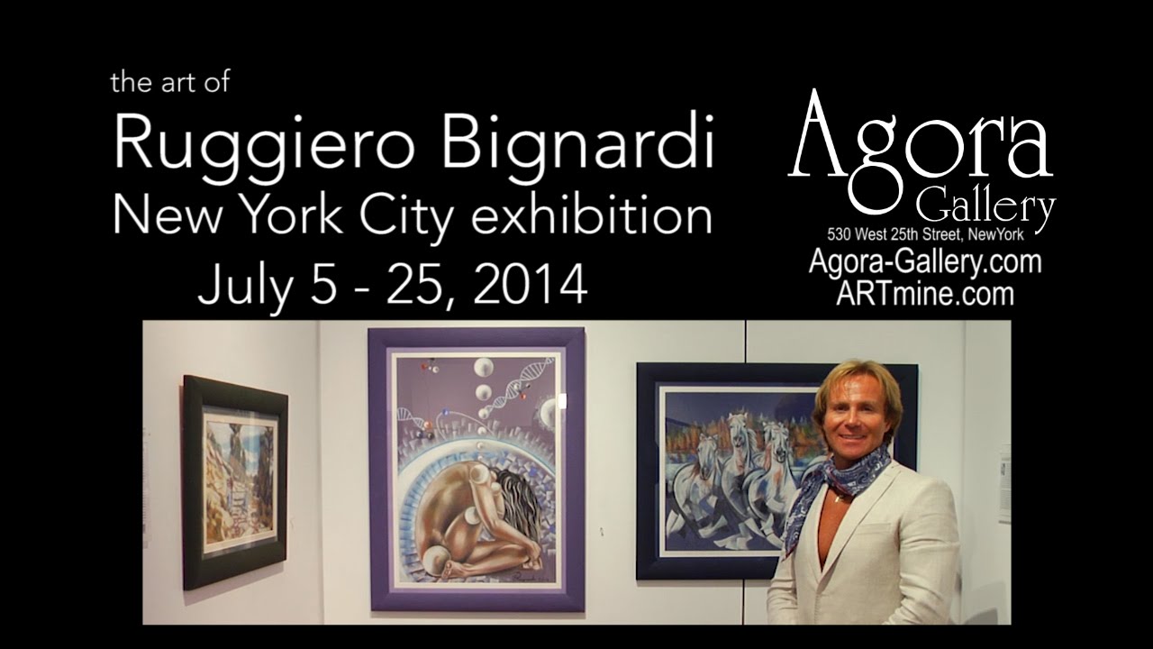 Ruggiero Bignardi 2014 New York CIty art exhibition - YouTube