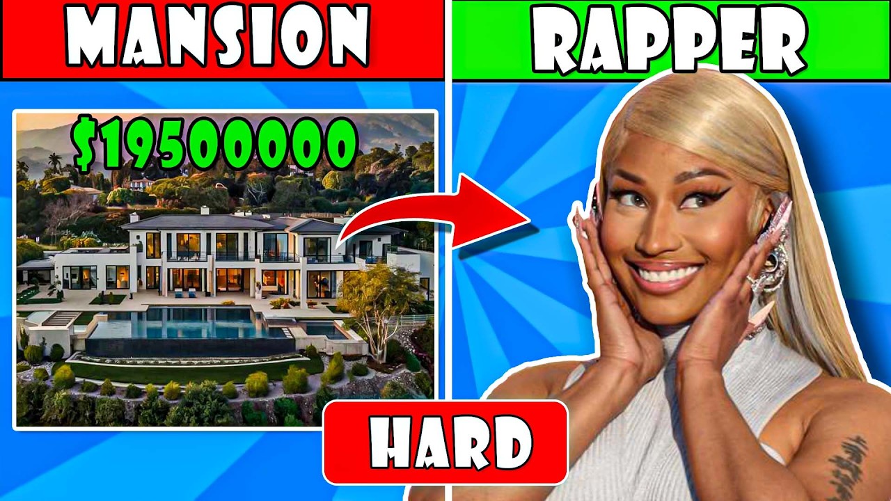 Guess the Female Rapper By Their Luxury Mansion 💲🏡 | 99.9% fail | HARD ...