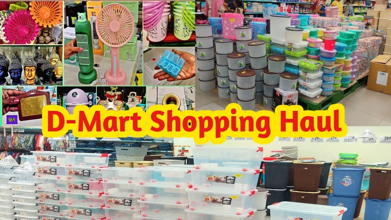 🔴D-Mart Shopping | D-Mart Offer | Shopping Haul | Mini Vlog 1 ...