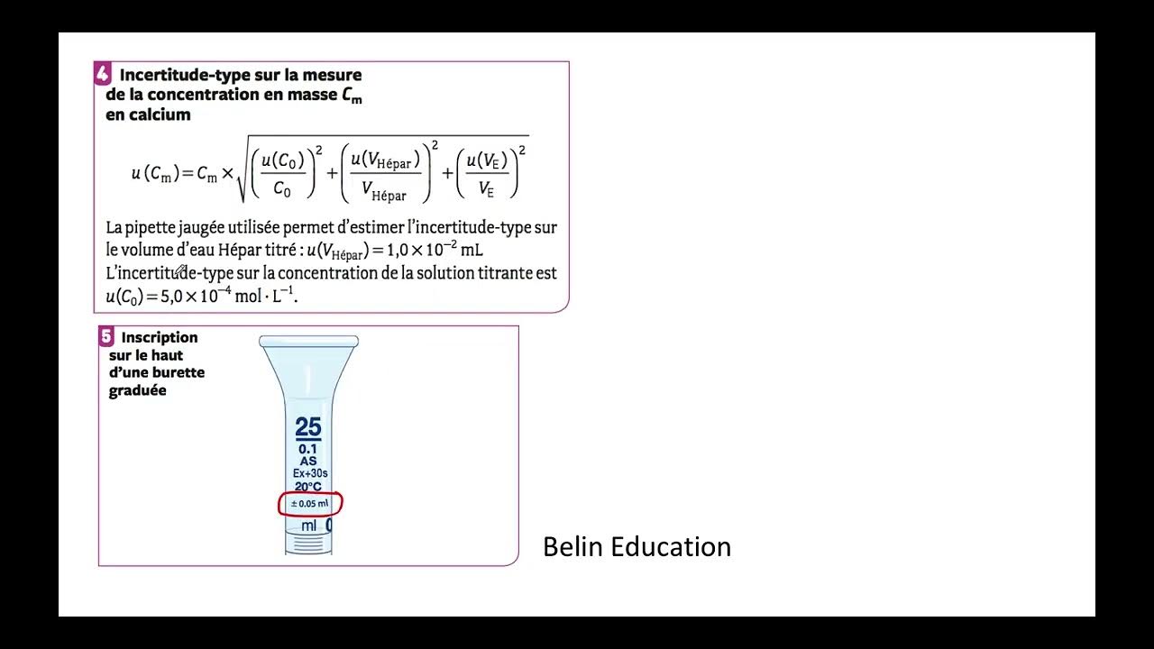 Titrage par conductimétrie d'une eau minérale - YouTube