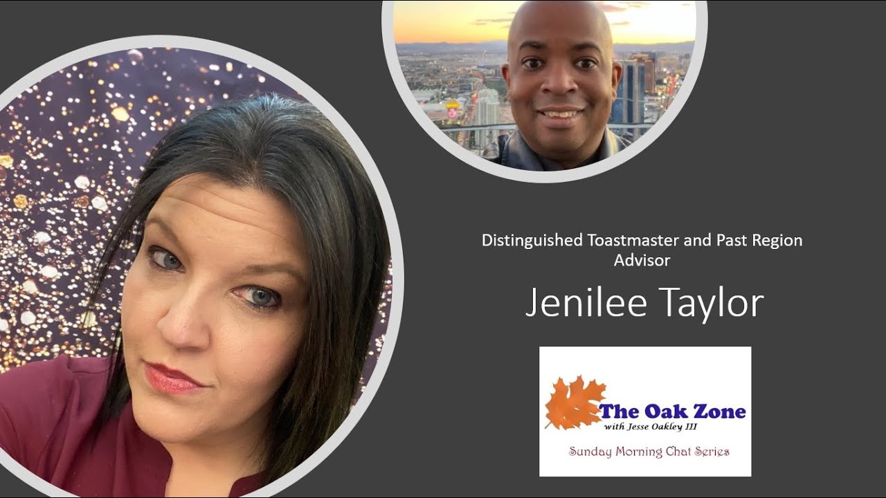The Oak Zone Sunday Morning Chat Series: Jenilee Taylor - Distinguished ...