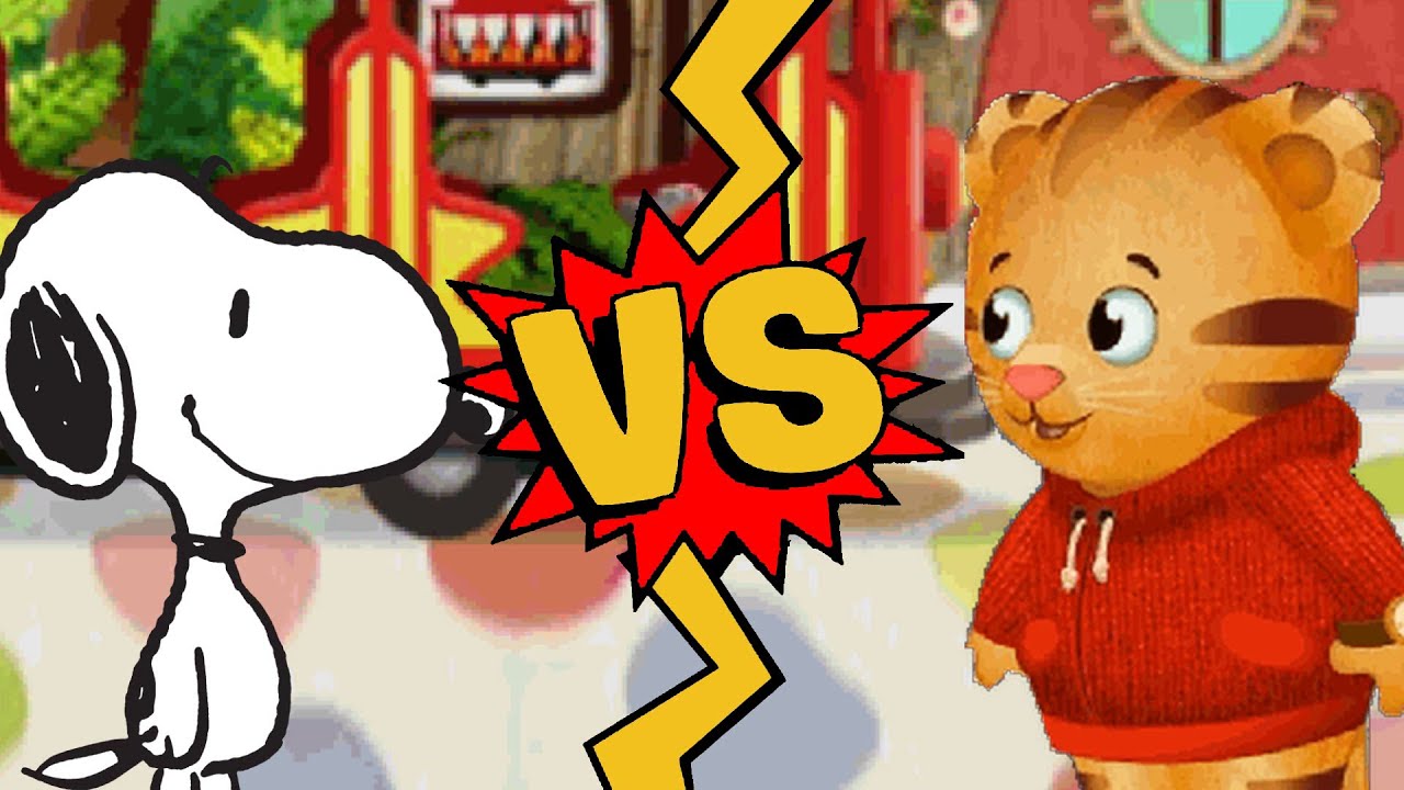 M.U.G.E.N Battles | Snoopy vs Daniel Tiger - YouTube
