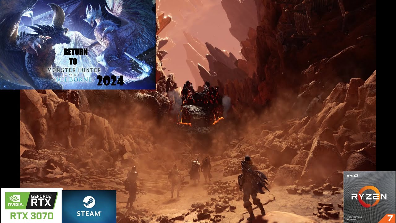 MHW:ICEBORNE | STEAM | RTX 3070 | Return to World 2024 Modded ...