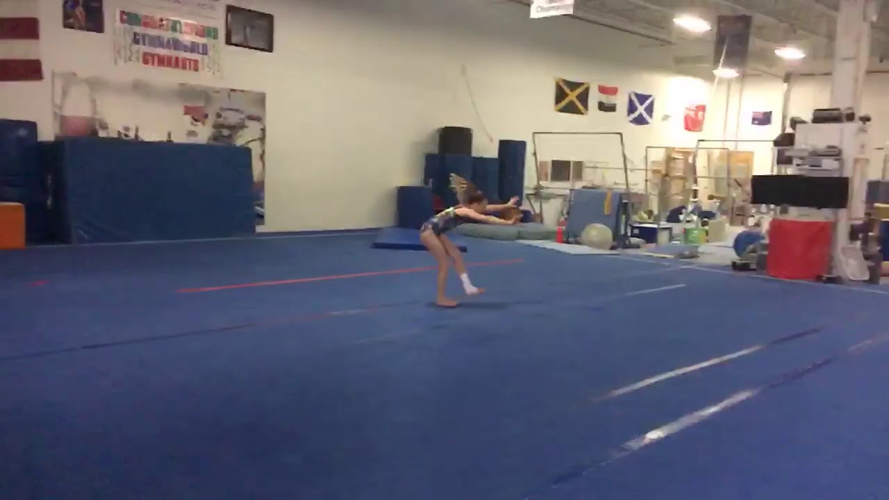 Double Salto Pass- February 2018 - YouTube