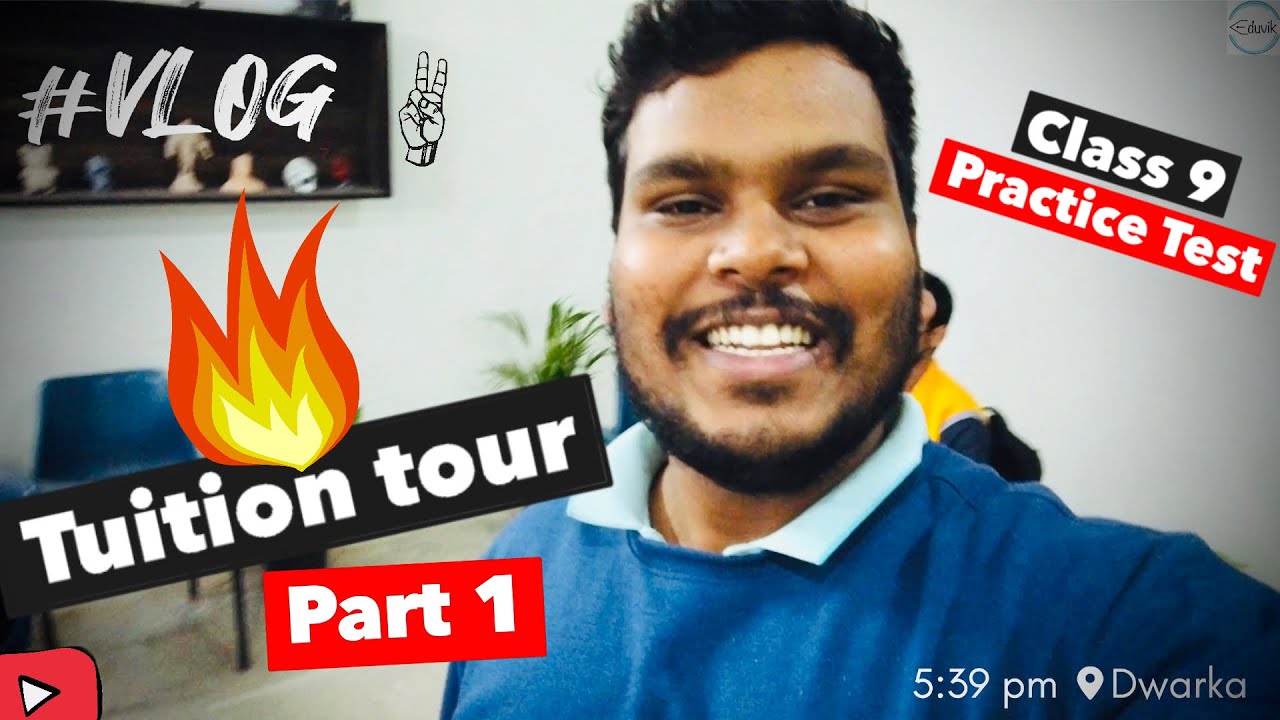 #vlog2 part 1 Practice test #class9 Eduvik - YouTube
