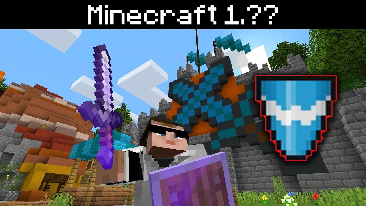 Minecraft 1.?? - More Combat Changes | Chopping Enchantment, Shield ...