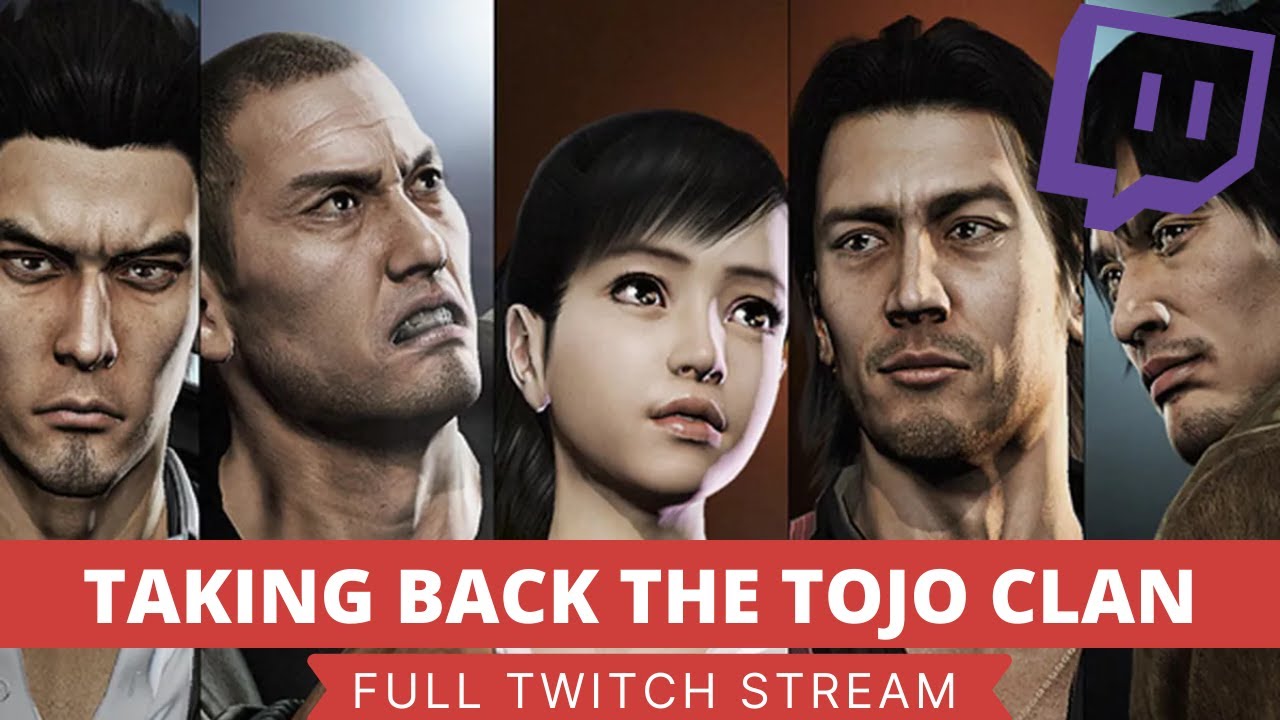 Taking Back the Tojo Clan | Yakuza 5 | Full Twitch Stream - YouTube