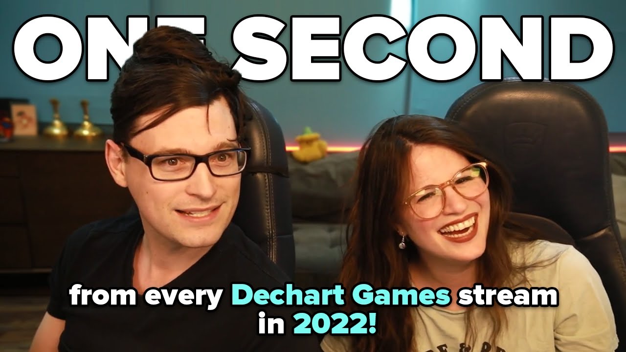 One Second From Every Dechart Games Stream in 2022! - YouTube