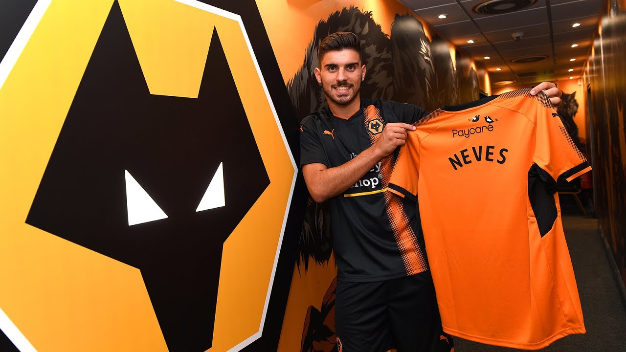 Rúben Neves Signs For Wolves - YouTube