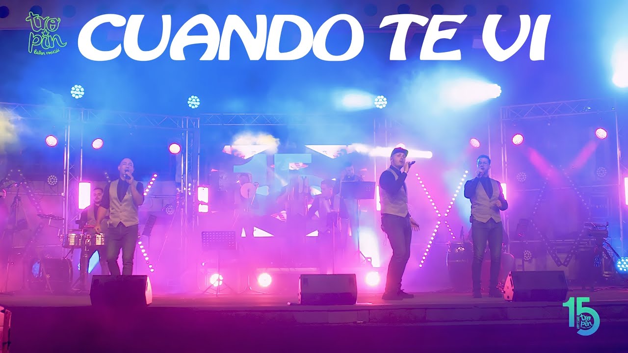 TROPIN - Cuando te vi (Live) - YouTube Music