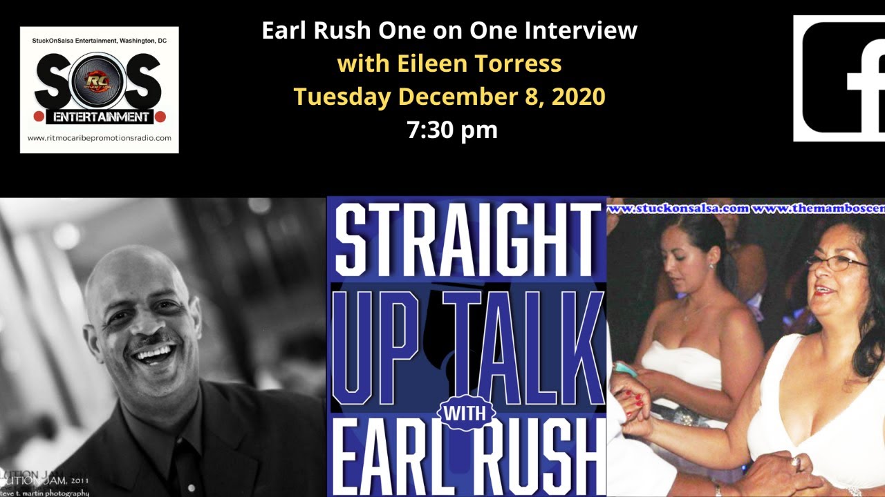 Straight Up Talk with Earl Rush One on One with Eileen Torres - YouTube