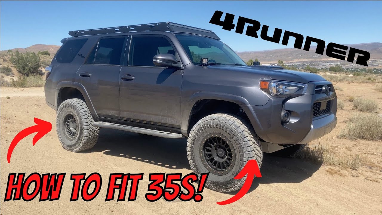 Can You Fit 35s On A 4runner YouTube