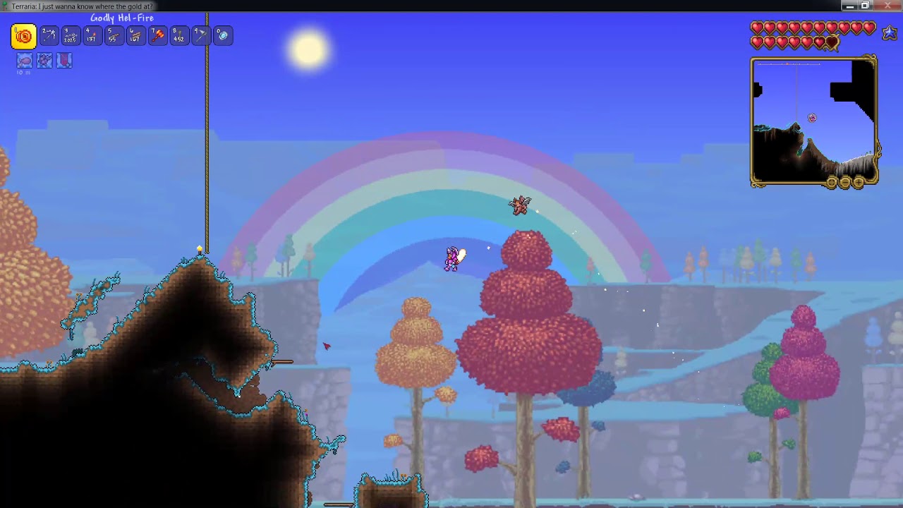Guide To Terraria Part 9 - Soul of Night & Light + Exploring The Desert ...