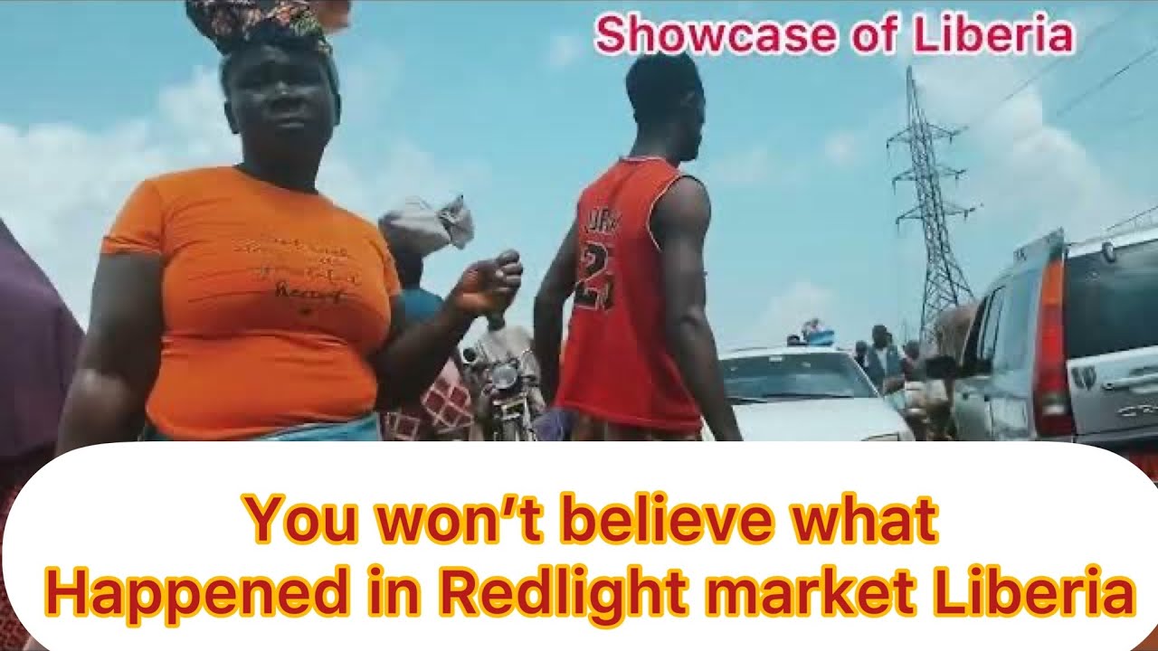 You won’t believe what happened in Redlight market today in Liberia ...