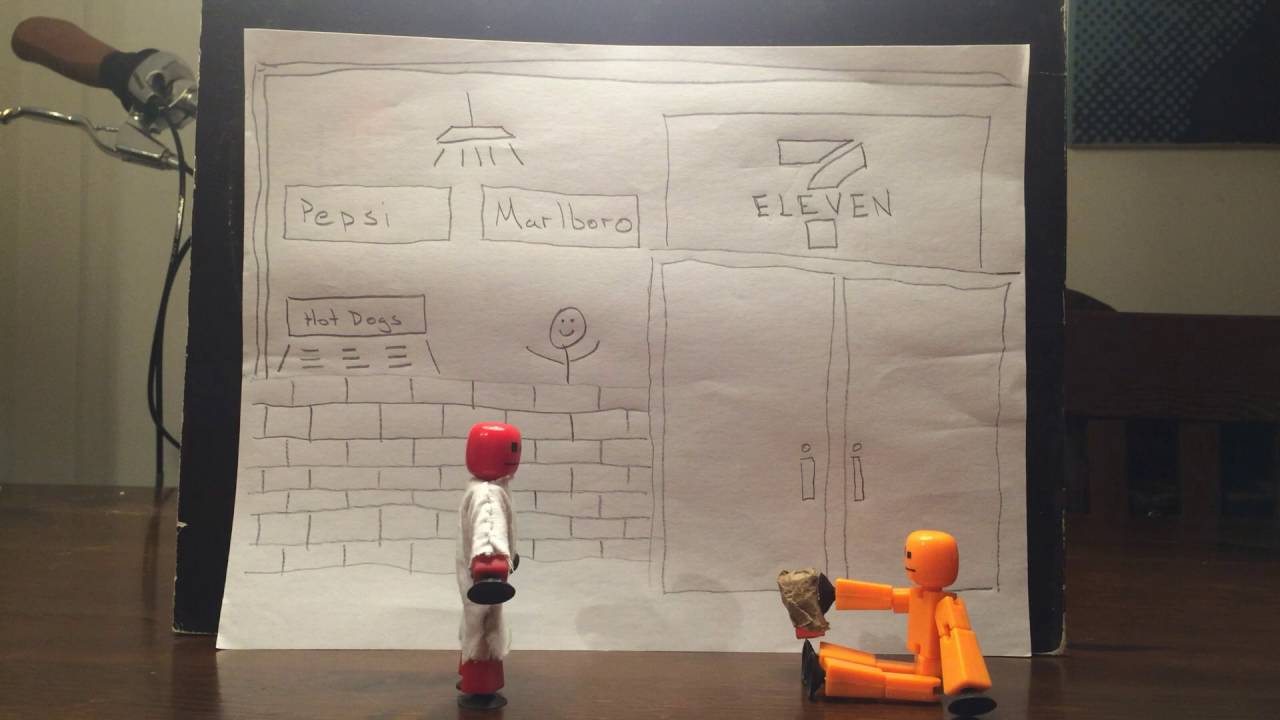 My First Stop Motion Movie - YouTube