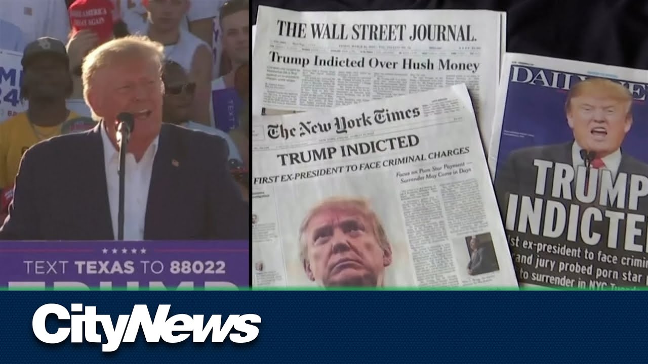 Trump to face charges in court next week - YouTube