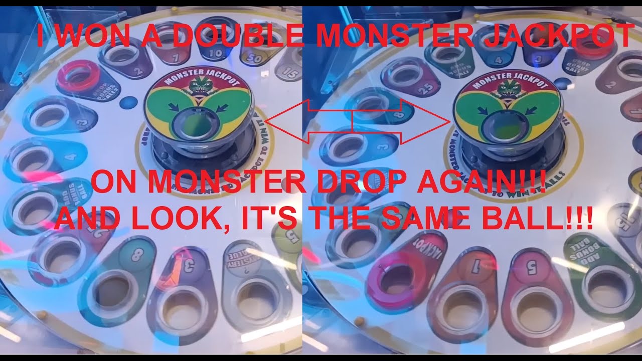 DOUBLE MONSTER JACKPOT ON MONSTER DROP 22!!! - YouTube