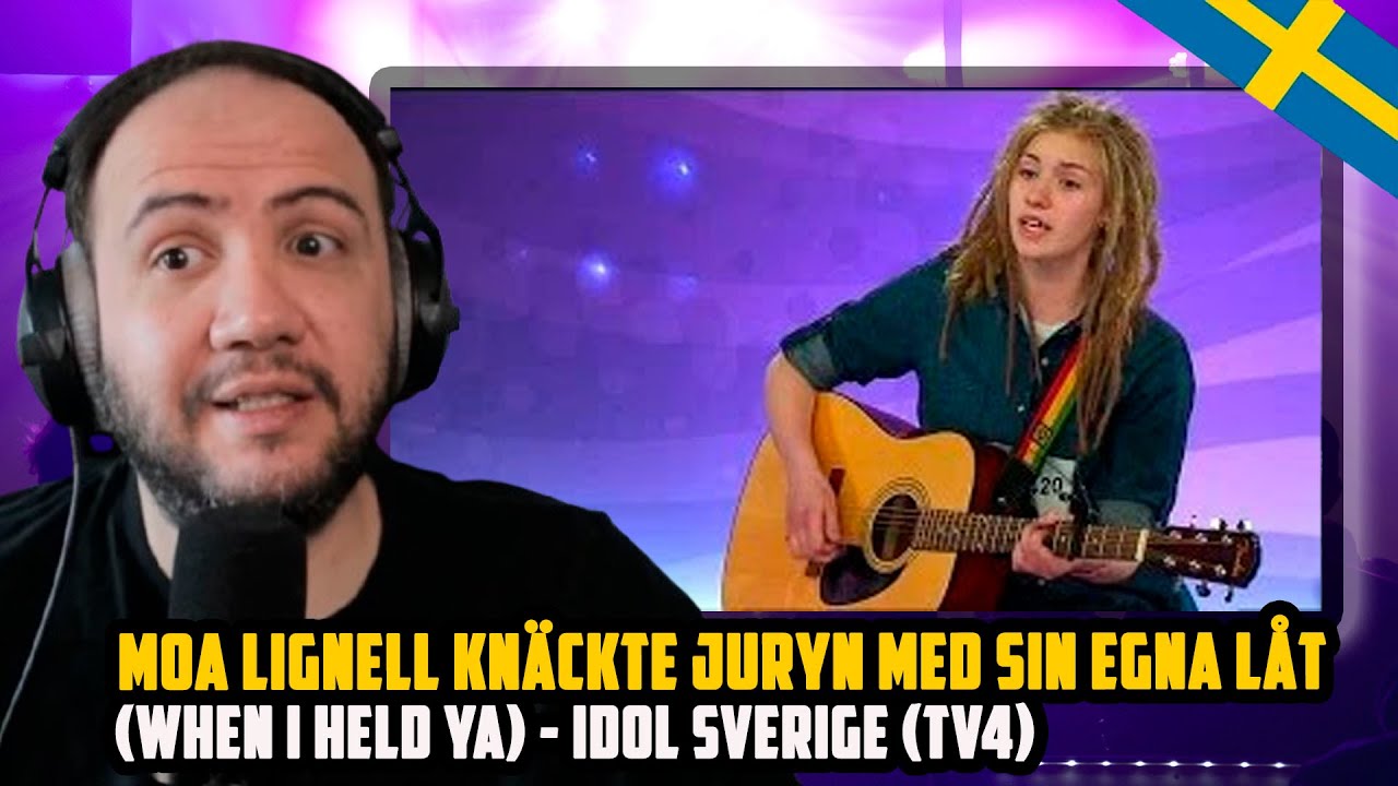 🇸🇪 Moa Lignell knäckte juryn med sin egna låt (When I Held Ya) - Idol ...