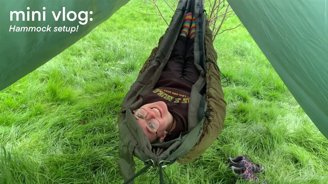 Our hammocks arrived! - YouTube