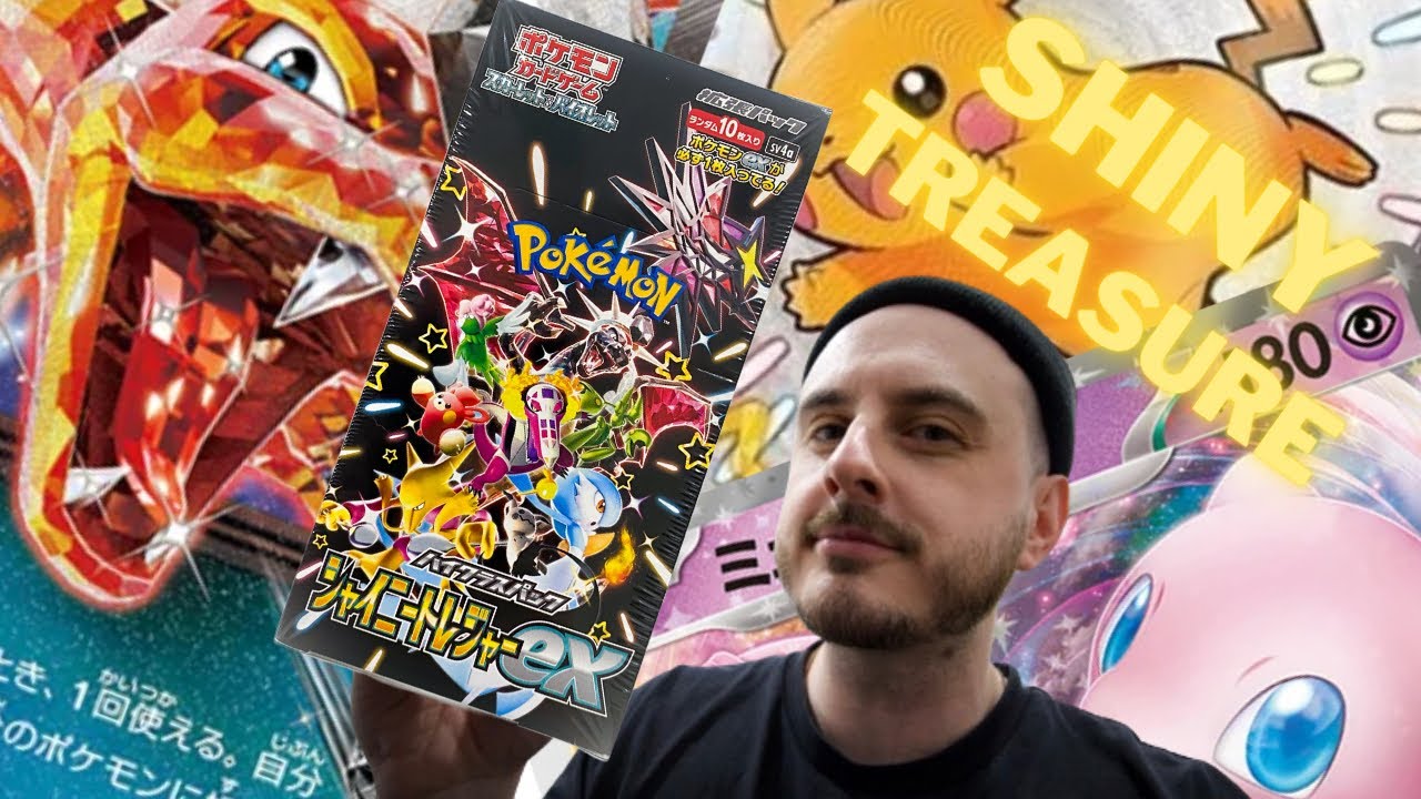 TREASURE HUNTING! Pokémon Shiny Treasure EX Booster Box Opening! - YouTube