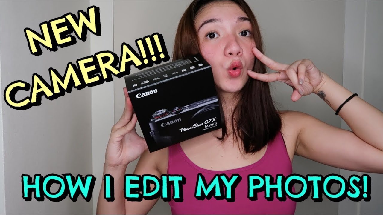 UNBOXING MY NEW CAMERA + HOW I EDIT MY PHOTOS - YouTube
