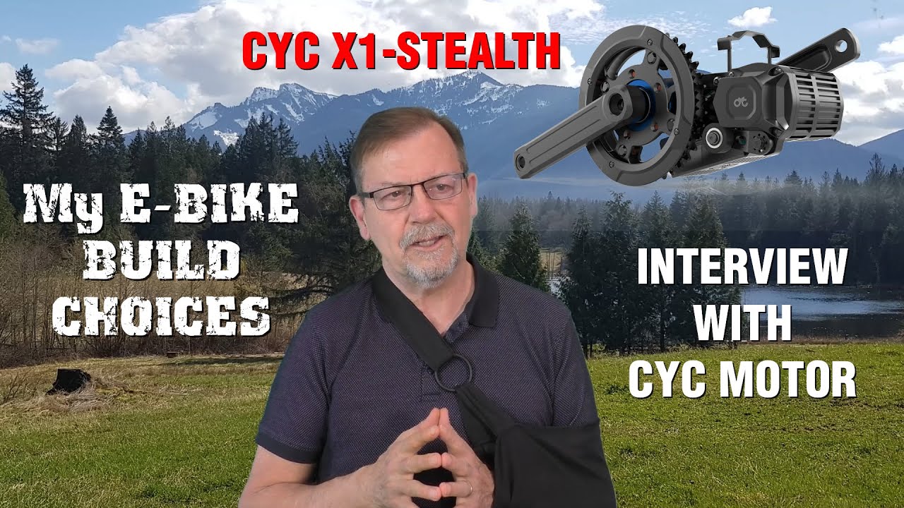 My First Killer E-Bike Build with the CYC X1 Stealth Mid Drive Motor ...