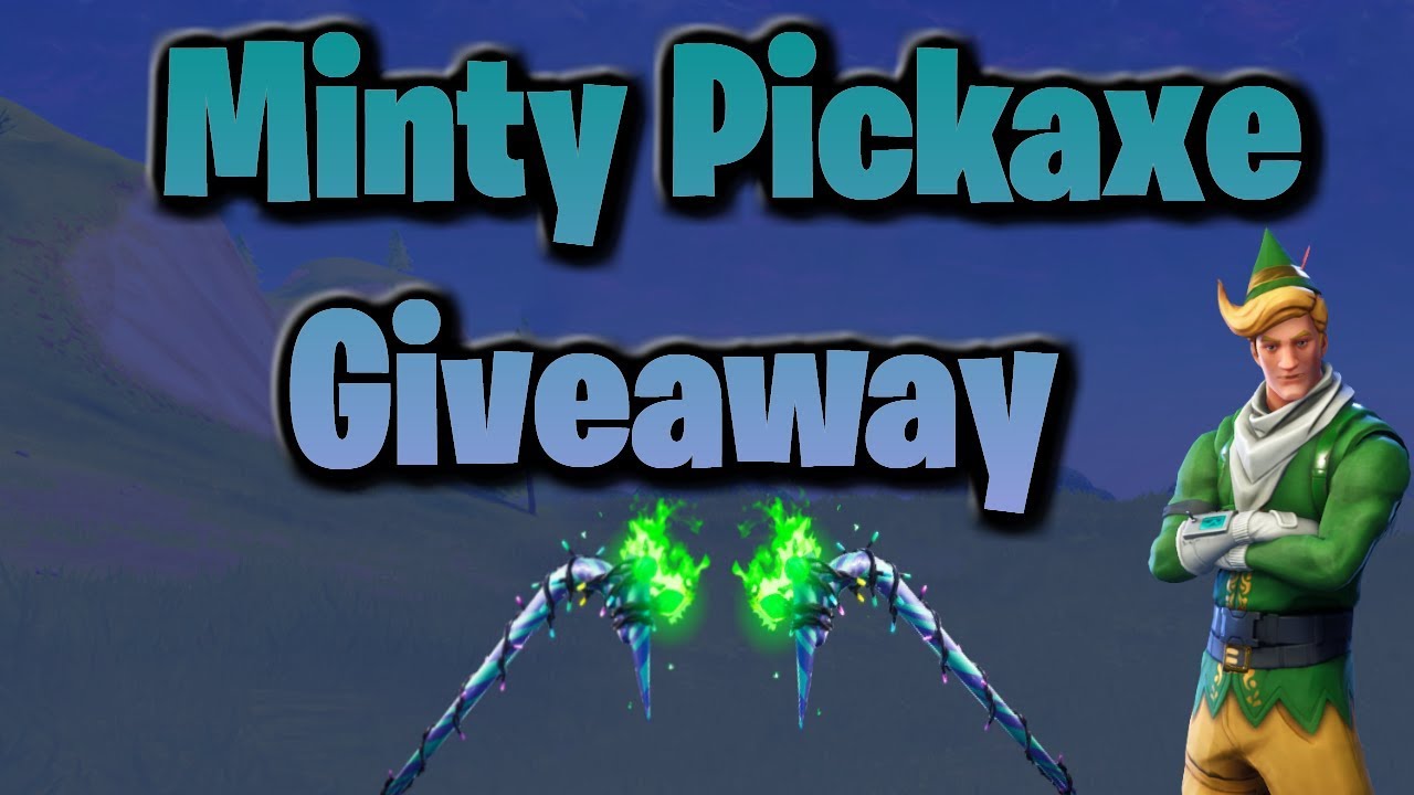 🔴PROOF NOT FAKE🔴MINTY PICKAXE GIVEAWAY🔴WINNER OF CHALLENGE GETS CODE🔴 ...