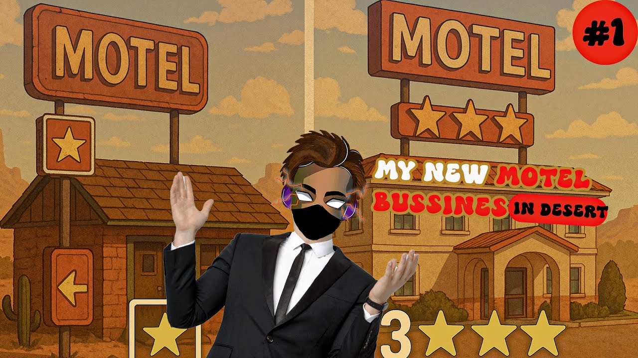 I OPEN MOTEL IN A DESEART | MOTEL MANAGER SIMULATOR GAMEPLAY #1 - YouTube
