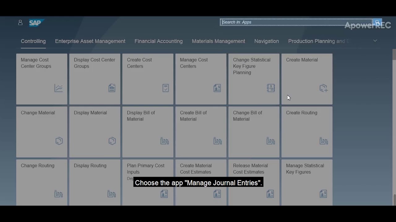 Tutorial SAP S/4Hana Fiori - Material Management - Part 2 - YouTube