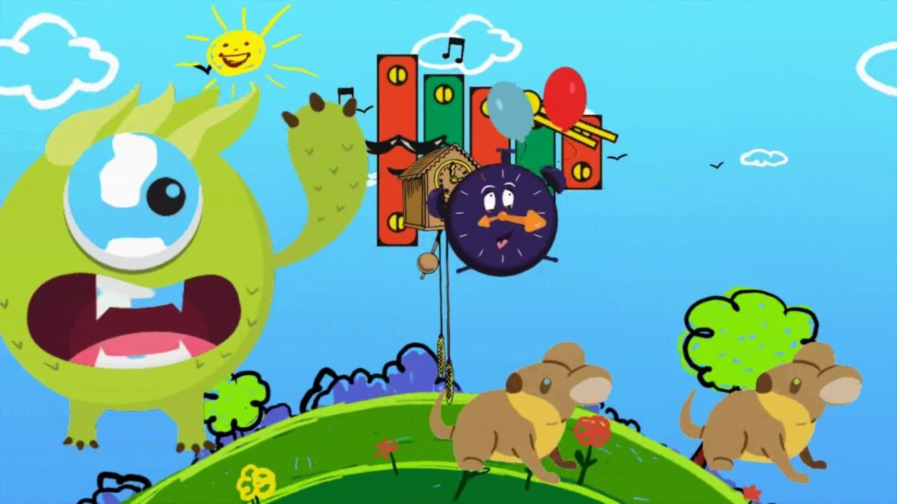 Hickory Dickory Dock | Super Simple Song | Are You Sleeping Nursery ...