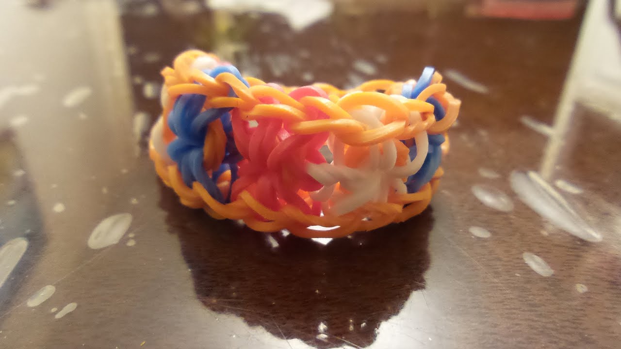 WK loom starburst armband - YouTube