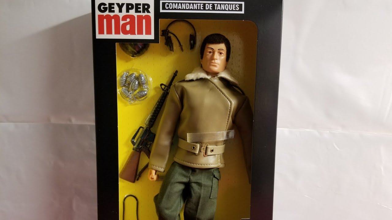 GI.JOE/GEYPERMAN TANK COMMANDER FIGURE REVIEW - YouTube