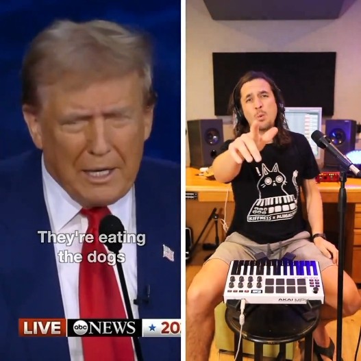 The Kiffness x Donald Trump - They are eating the cat [ Viral Song ] # ...