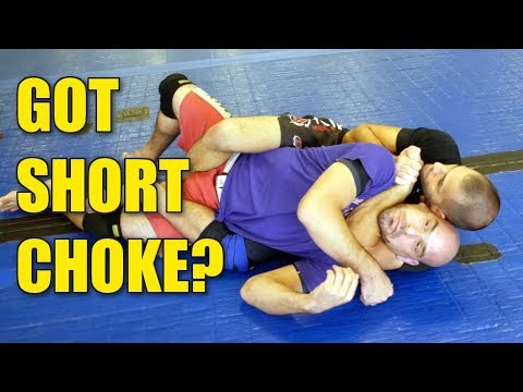 WHEN & HOW TO APPLY THE SHORT CHOKE FROM THE BACK - NO GI BJJ - YouTube