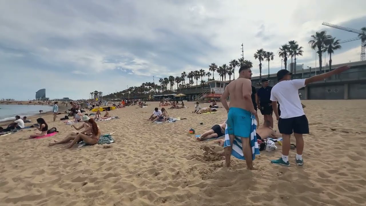 Unforgettable moments BEACH in Palma de Mallorca | Spain WALK ...