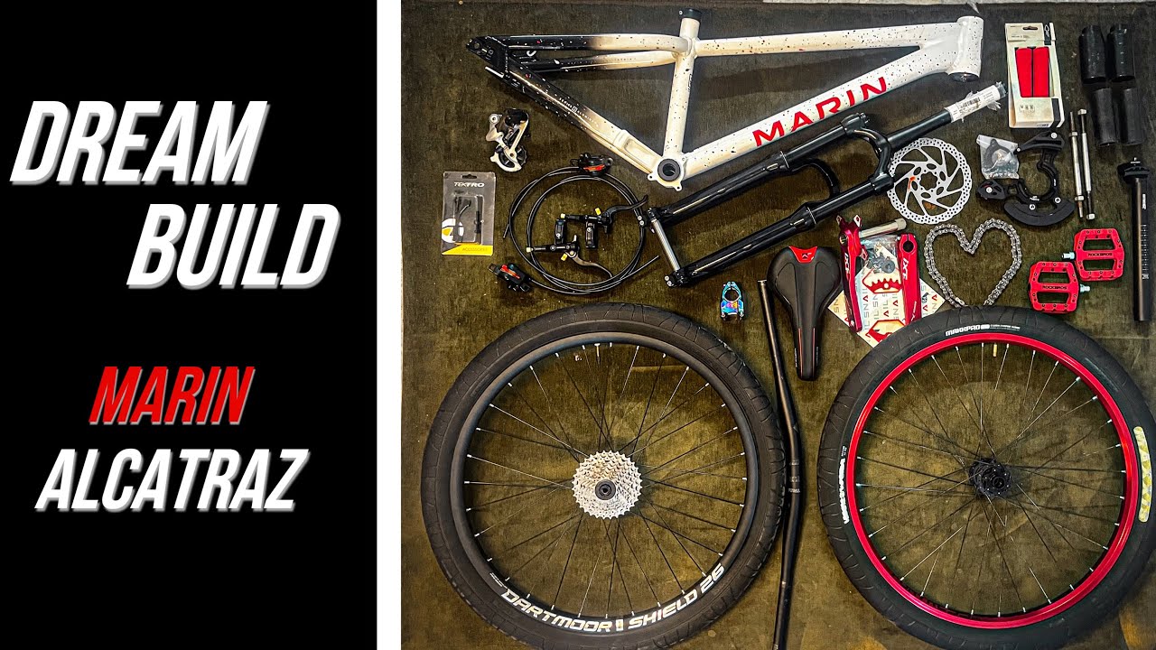 New Bike Build | Marin Alcatraz | Ride With Us - YouTube