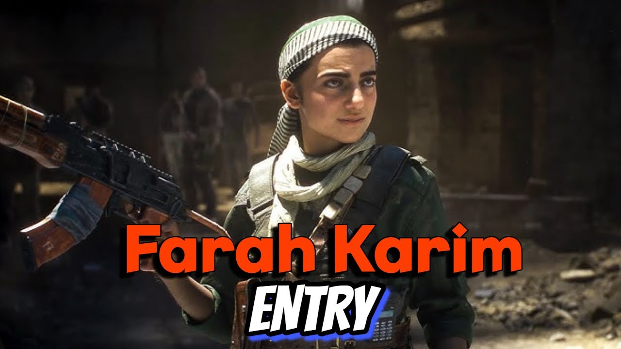 Farah Entry Scene - COD MW3 - YouTube