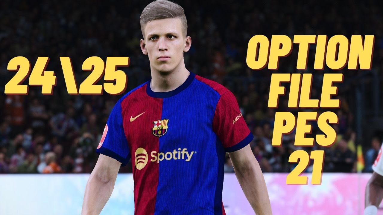 PES 2021 | Next Season Patch 2024-UPDATE OPTION FILE 2025 PS4 PS5 ...