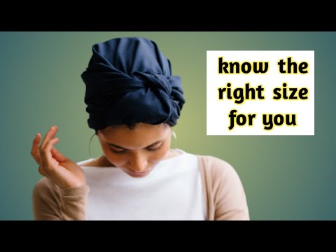 ️measure head size for turban (they won't teach such tricks to ...