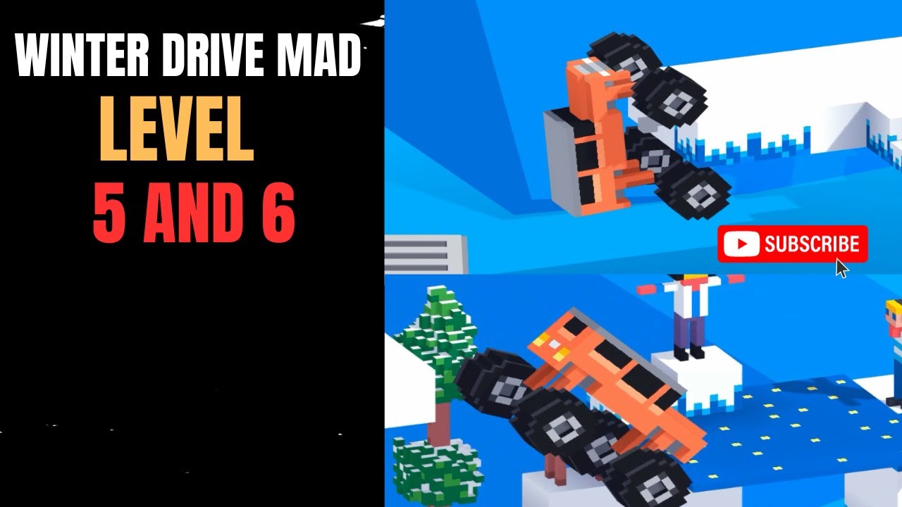 Beating Level 5 and 6 Winter Drive mad by martin Magni #fancade # ...