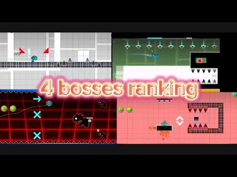 Ranking all boss battle i made [Geometry dash] - YouTube
