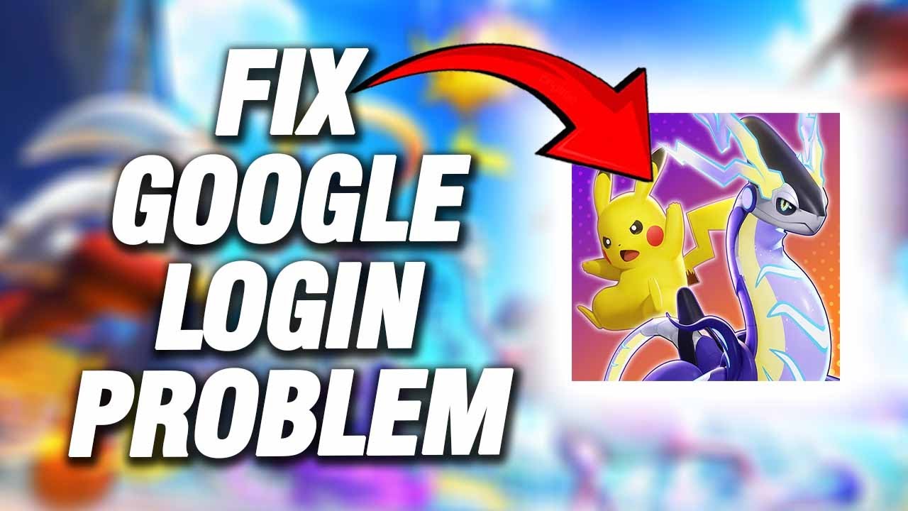 How To Fix Pokemon Unite Google Login Problem | Final Solution - YouTube