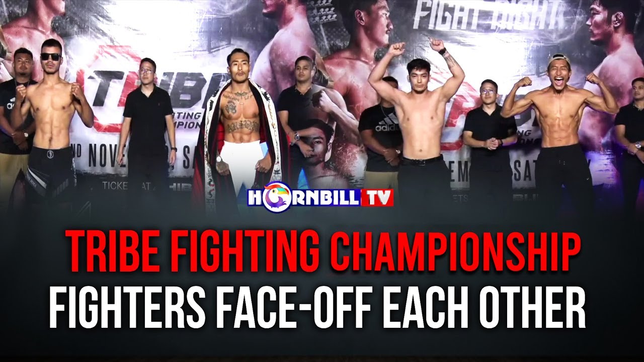 TRIBE FIGHTING CHAMPIONSHIP: FIGHTERS FACE-OFF EACH OTHER - YouTube