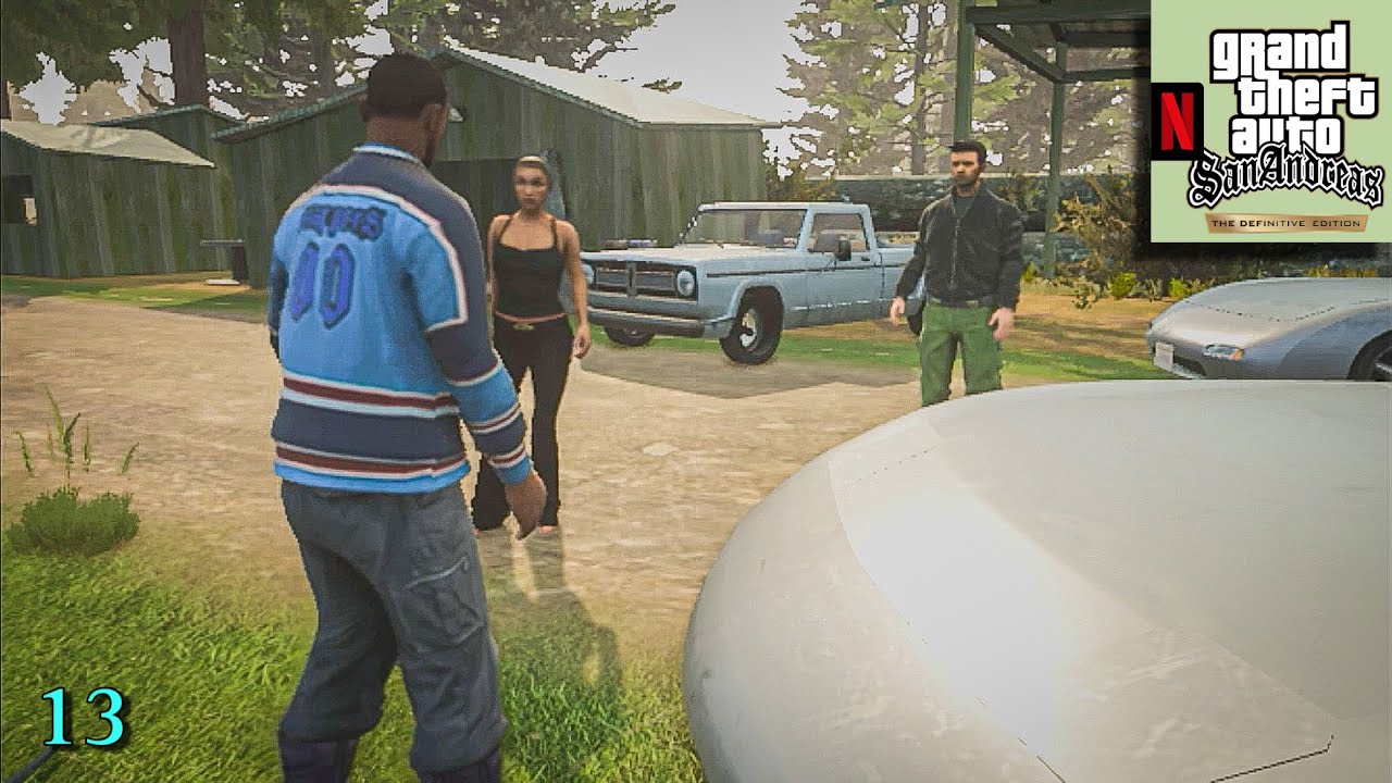 Farewell My Love💔 GTA San Andreas Definitive Edition Netflix Gameplay ...