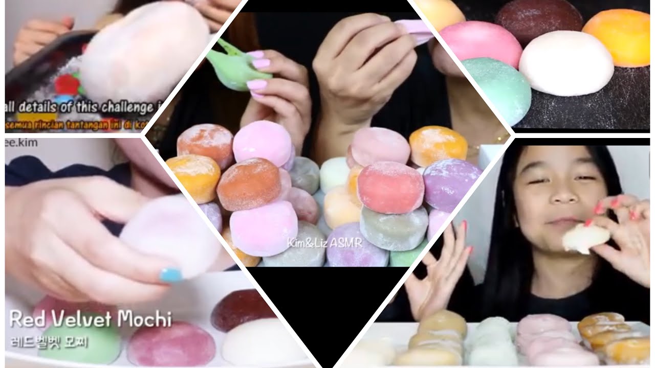 Mochi mukbang compilation 🍦 - YouTube