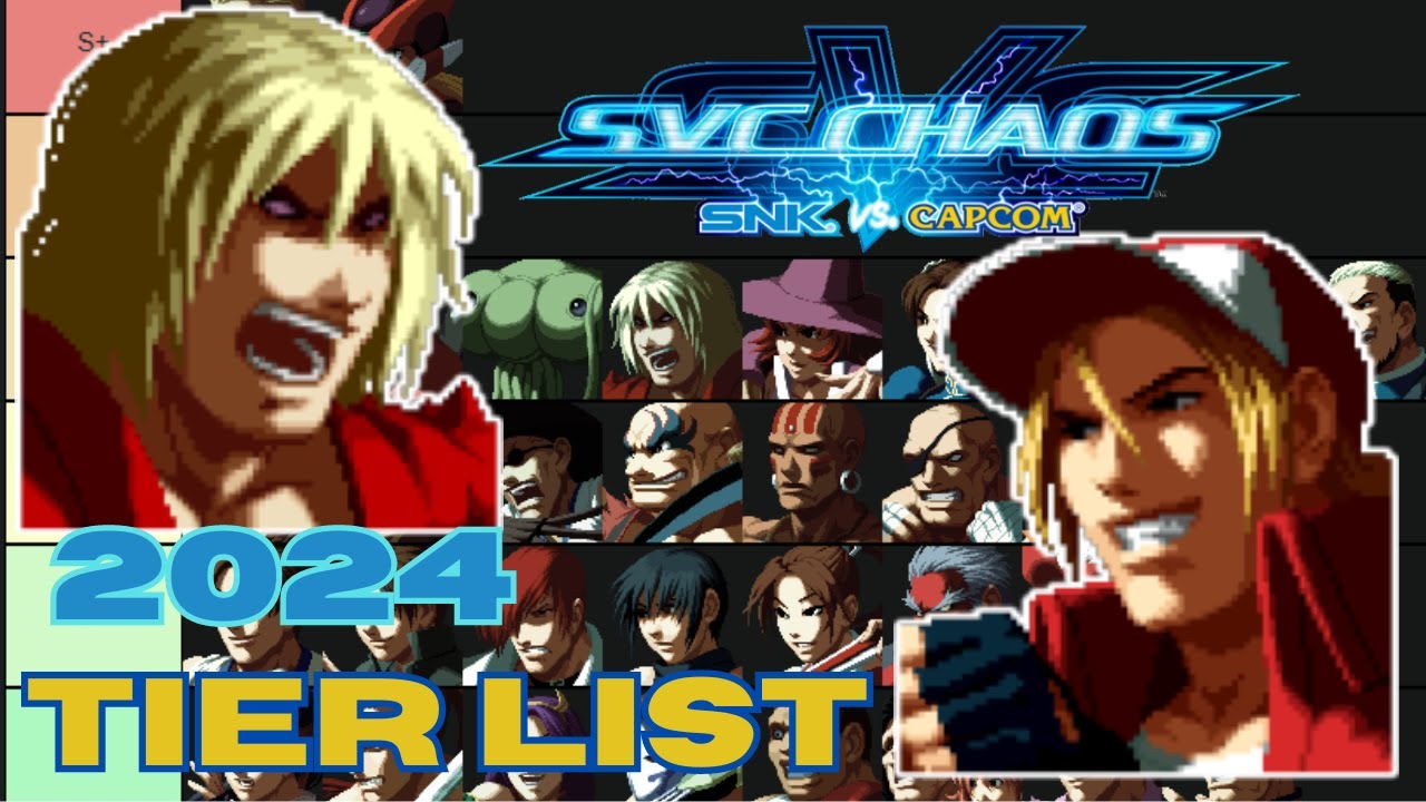 SNK vs. Capcom: SVC Chaos Tier List Who is HONEST in 2024 Edition - YouTube