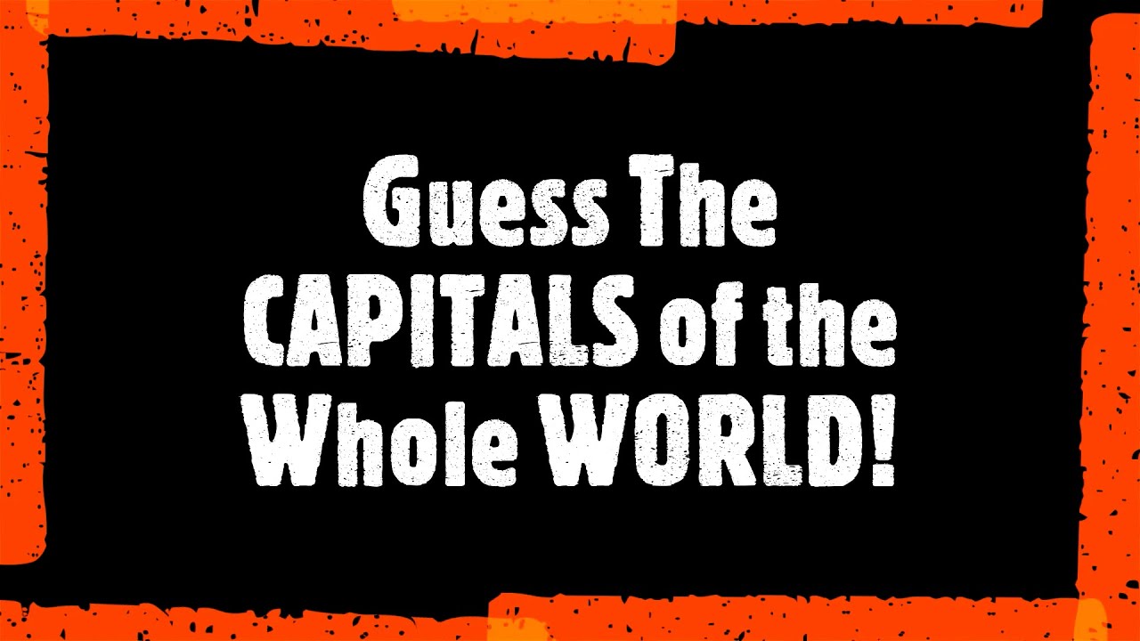 Capitals of the World - Full Set Game - YouTube
